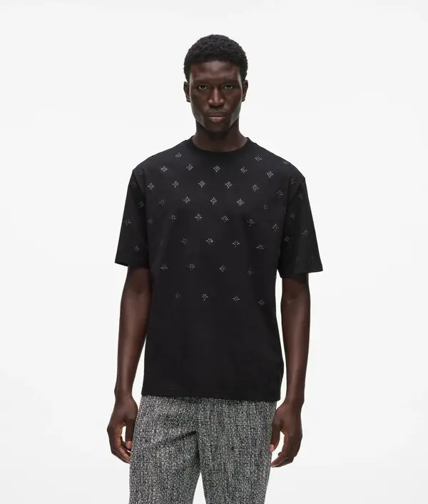 Karl Lagerfeld Embellished T-shirt
