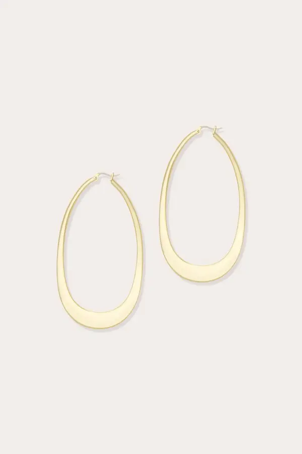 Ramy Brook Ariela Flat Hoops