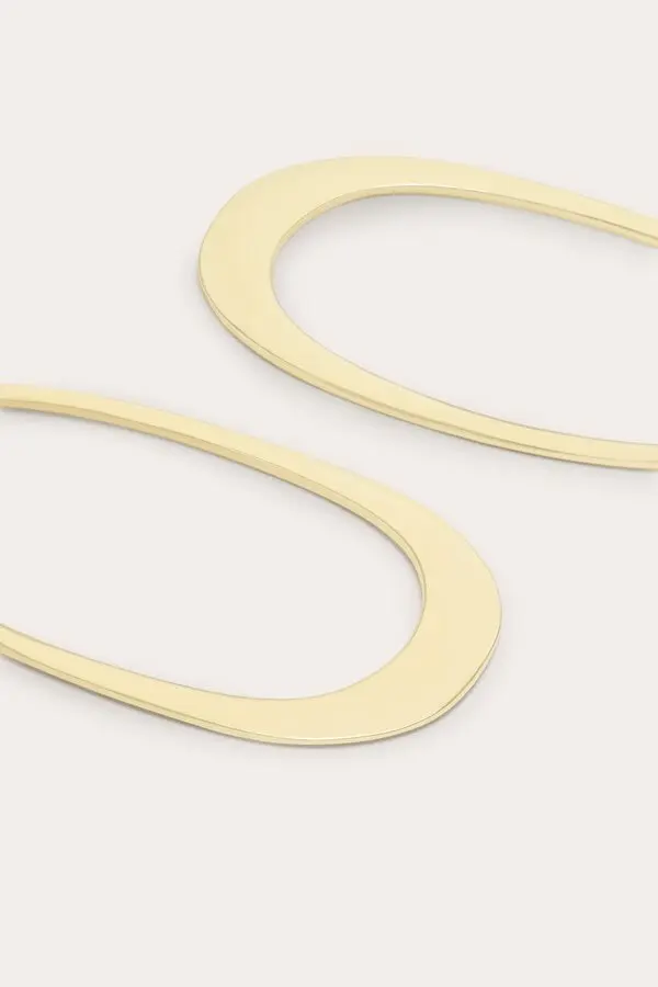 Ramy Brook Ariela Flat Hoops