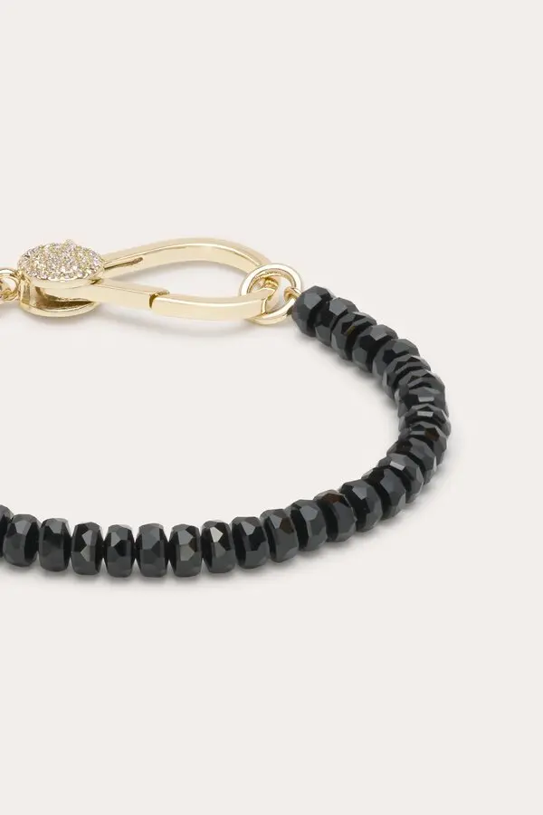 Ramy Brook Nova Statement Charm Bracelet - Jet