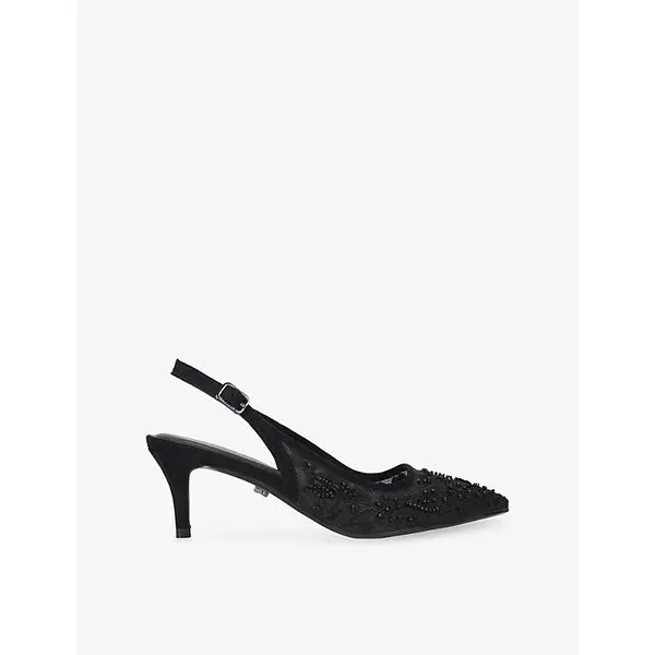 Carvela Positano Low Lace Slingbacks