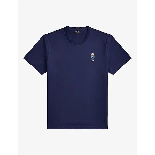 Polo Ralph Lauren Polo Bear Sleep Cotton T-shirt - Navy