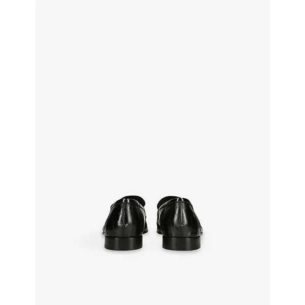 THE ROW Soft Eel Leather Loafers
