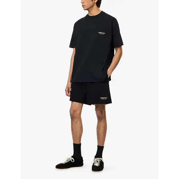 Fear Of God Classic Logo-print Cotton Shorts