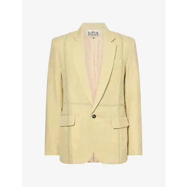 KARTIK RESEARCH Rabari Embroidered Wool Blazer