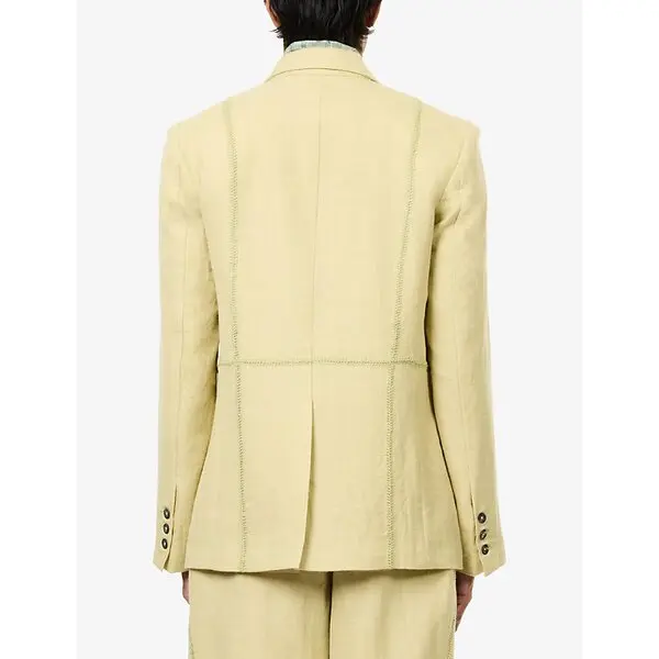 KARTIK RESEARCH Rabari Embroidered Wool Blazer