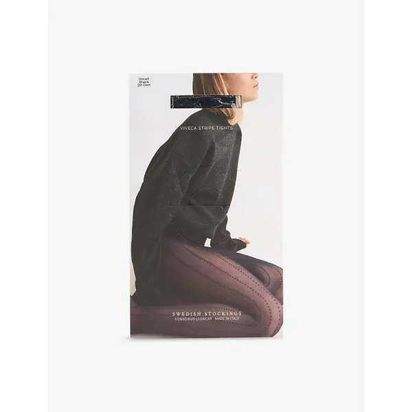 Swedish Stockings Viveca Striped Tights