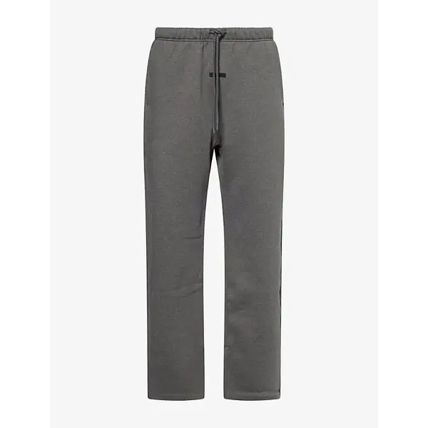 Fear Of God Relaxed-fit Zip-cuffs Cotton-blend Jogging Bottoms