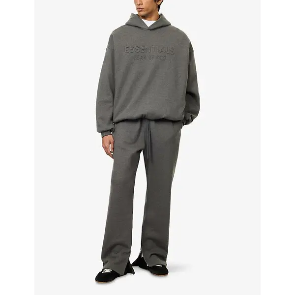 Fear Of God Relaxed-fit Zip-cuffs Cotton-blend Jogging Bottoms