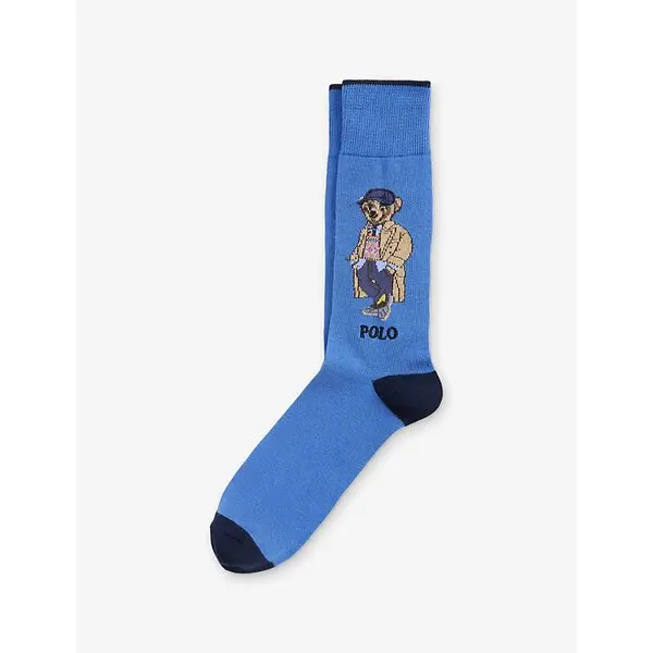 Polo Ralph Lauren Polo Bear Cotton-blend Trouser Socks