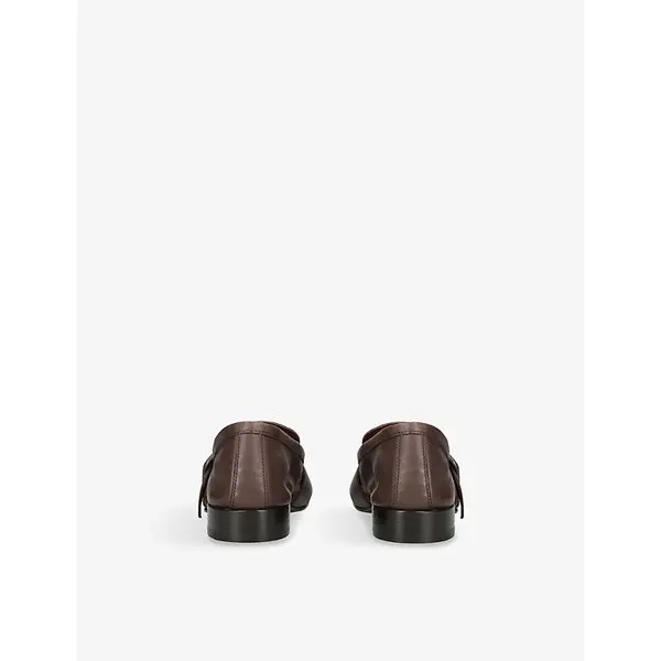 Dries Van Noten Block Leather Loafers