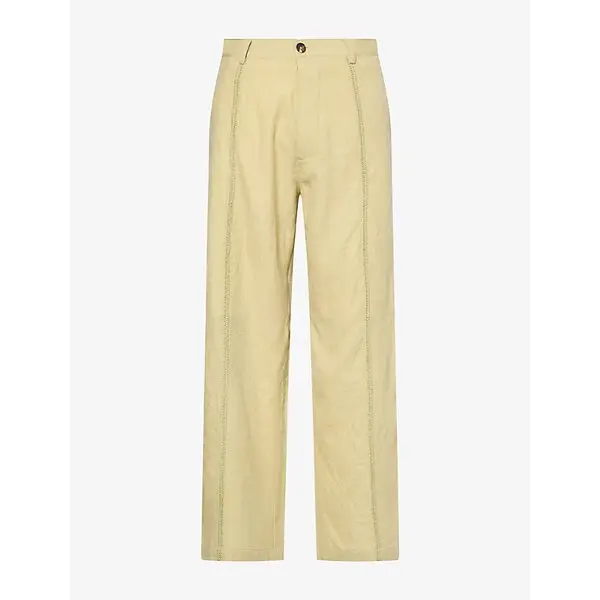 KARTIK RESEARCH Sultan Wide-leg Wool Trousers