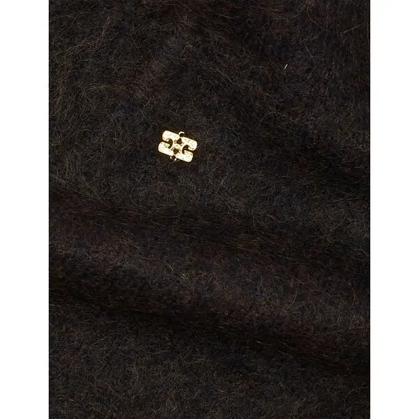 GANNI Brushed Wool-mohair Blend Balaclava