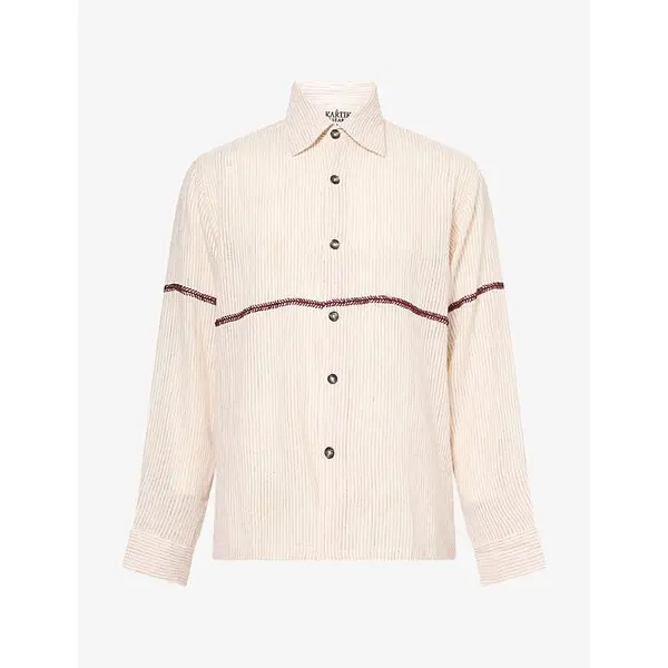 KARTIK RESEARCH Rabari Striped Cotton Shirt