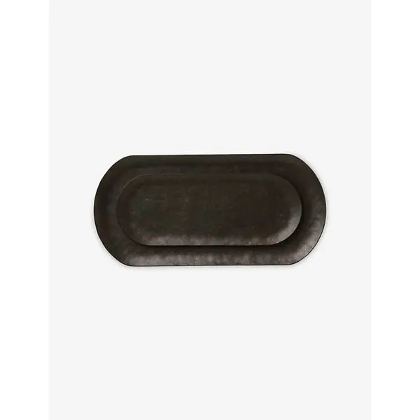 THE WHITE COMPANY Selby Set Of Two Iron Trays