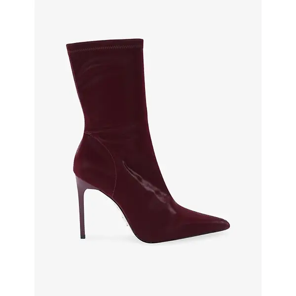 Steve Madden Mackenna Heeled Faux-leather Boots