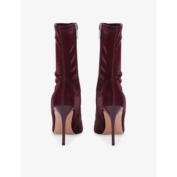 Steve Madden Mackenna Heeled Faux-leather Boots