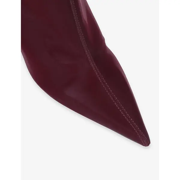 Steve Madden Mackenna Heeled Faux-leather Boots