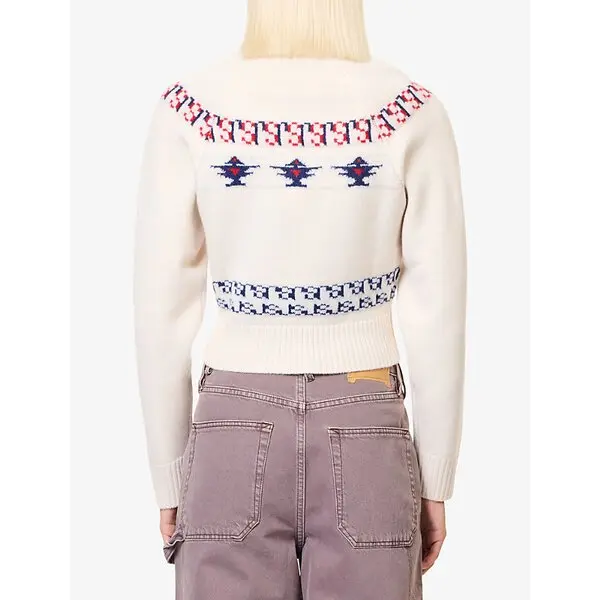 Sporty & Rich Fair Isle Knitted Merino-wool Jumper