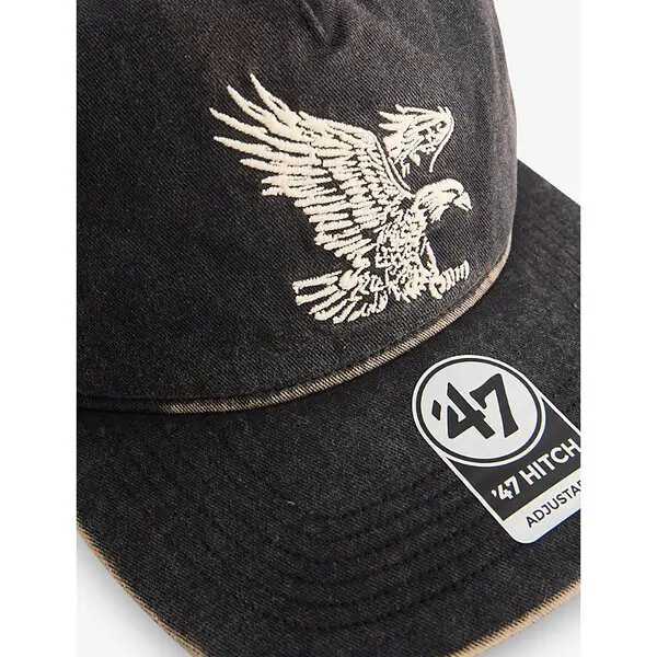 REPRESENT Embroidered-eagle Cotton Cap