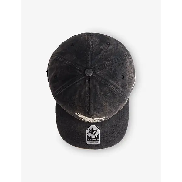 REPRESENT Embroidered-eagle Cotton Cap