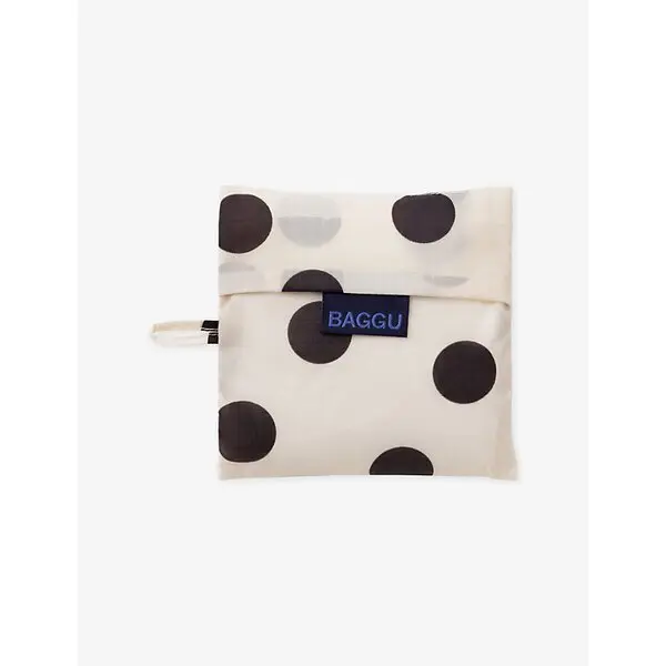 Baggu Standard Polka-dot Woven Shopper Bag
