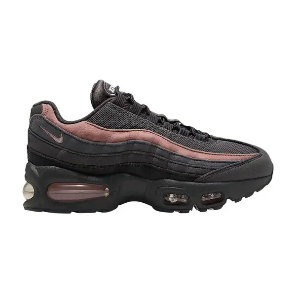 Nike Air Max 95 Big Bubble Gs 'dark Rust Pink - Grey