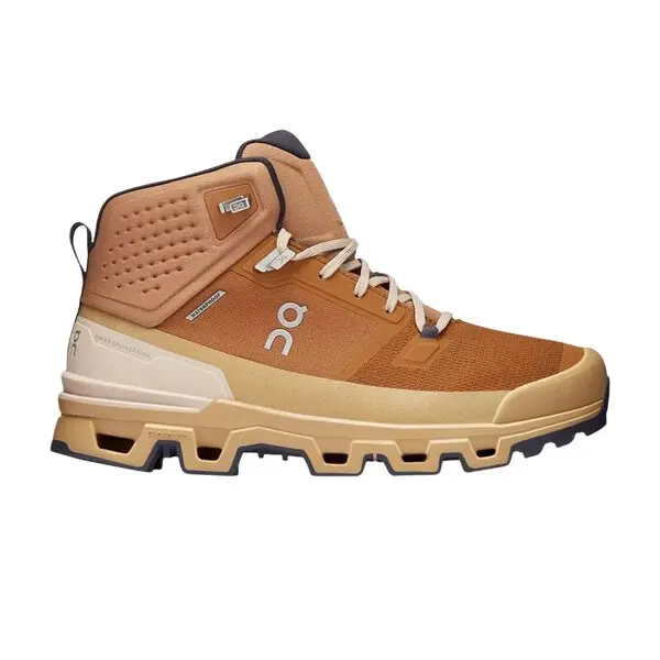 On Wmns Cloudrock 2 Waterproof Hiking Boots Flare