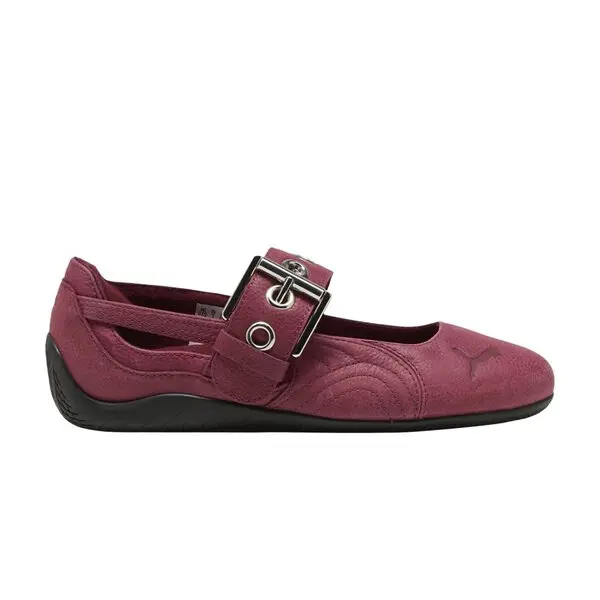 PUMA Wmns Speedcat Ballet Dress-up 'garnet Glow Black - Red