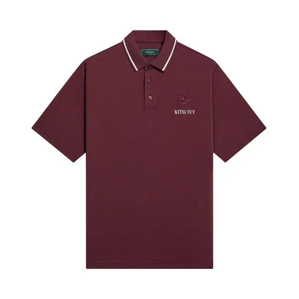 Kith Ivy Tipped Polo 'magma