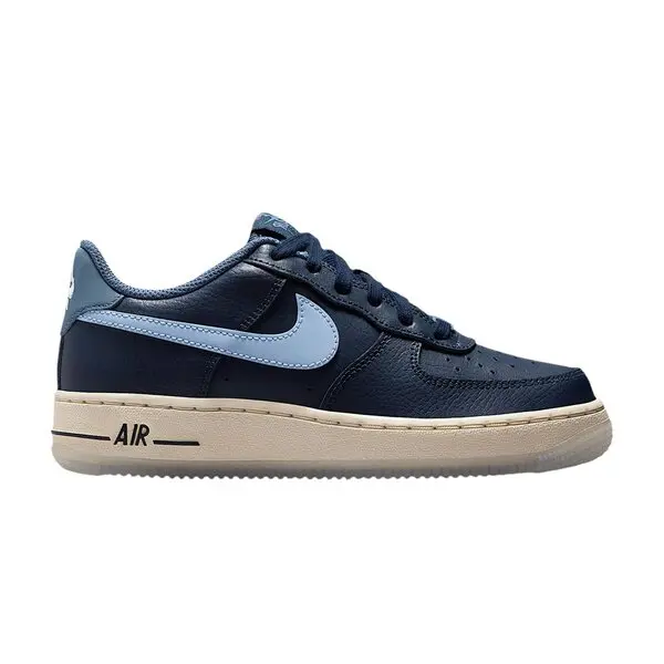 Nike Air Force 1 Gs 'obsidian Diffused - Blue