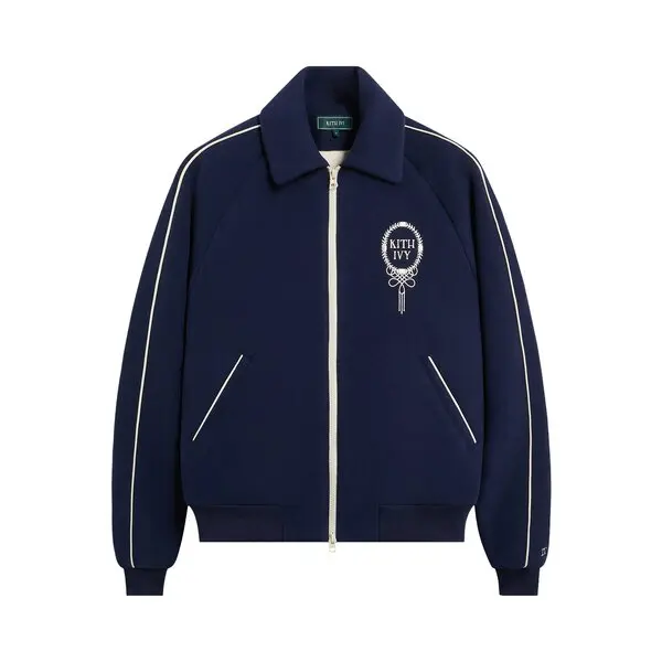 Kith Ivy Wool Varsity Jacket 'nocturnal