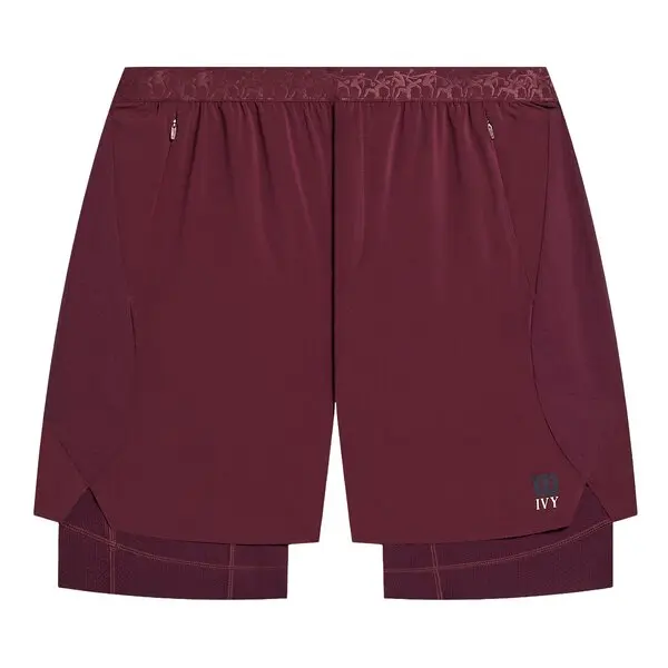 Kith Ivy For Wilson Topspin Short 'magma - Red