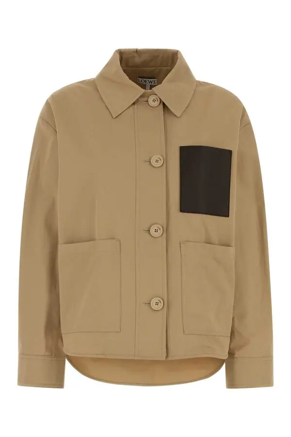 Loewe Beige Cotton Jacket