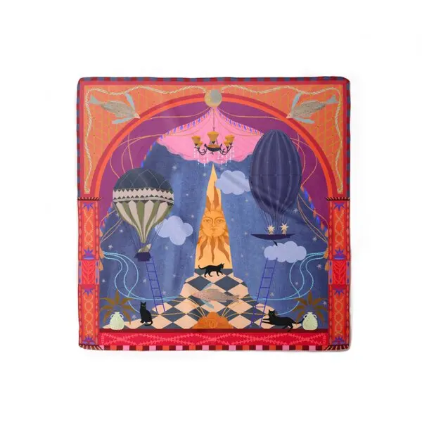 SILK&SOUL Childhood Dreams Scarf - Black