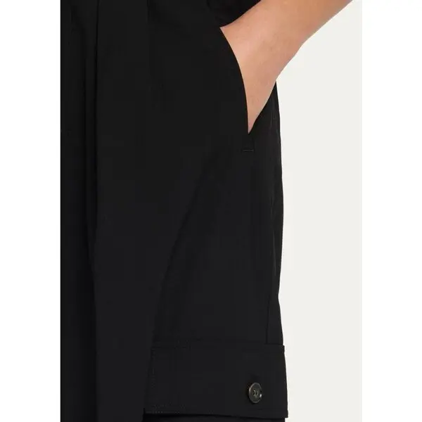 Sea Jemima Wool Balloon-leg Crop Cargo Pants