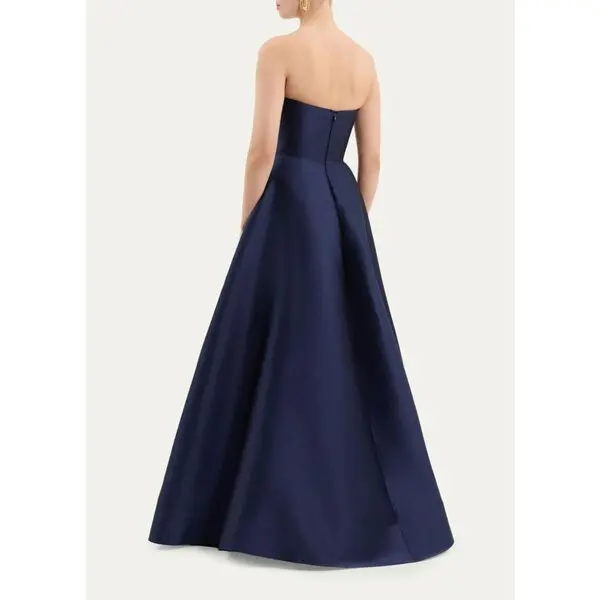 Rebecca Vallance Windermere Strapless A-line Gown