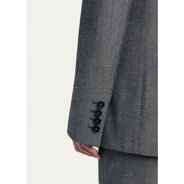 Stella McCartney Double-breasted Twill Blazer