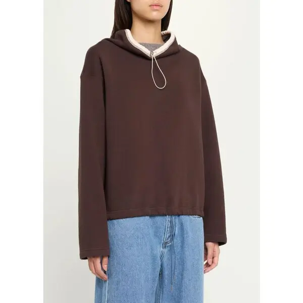 Still Here Rec Funnel-neck Sweatshirt