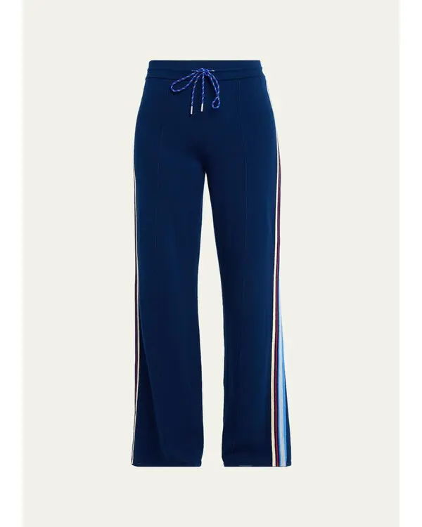 Guest In Residence Cotton-cashmere Track Pants