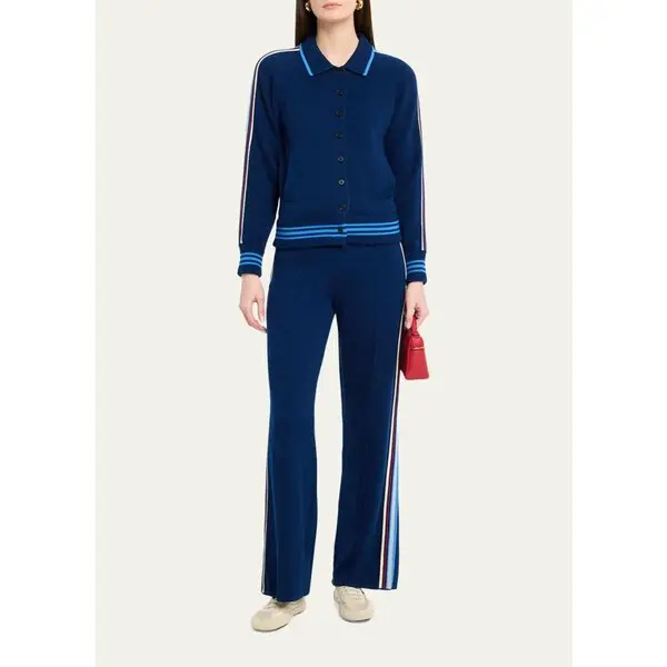 Guest In Residence Cotton-cashmere Track Pants
