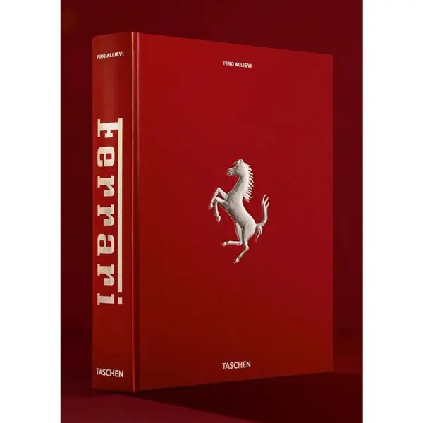 TASCHEN Ferrari" Book Pino Allievi - Red