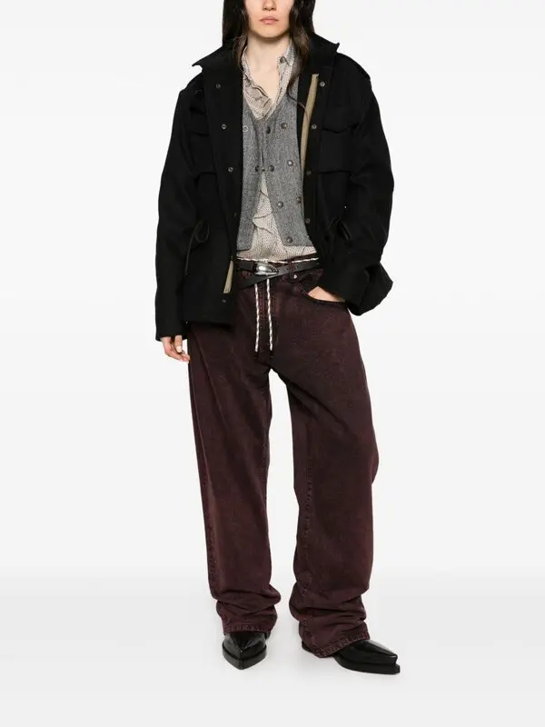 FRONT STREET 8 Wool Blend Field Jacket