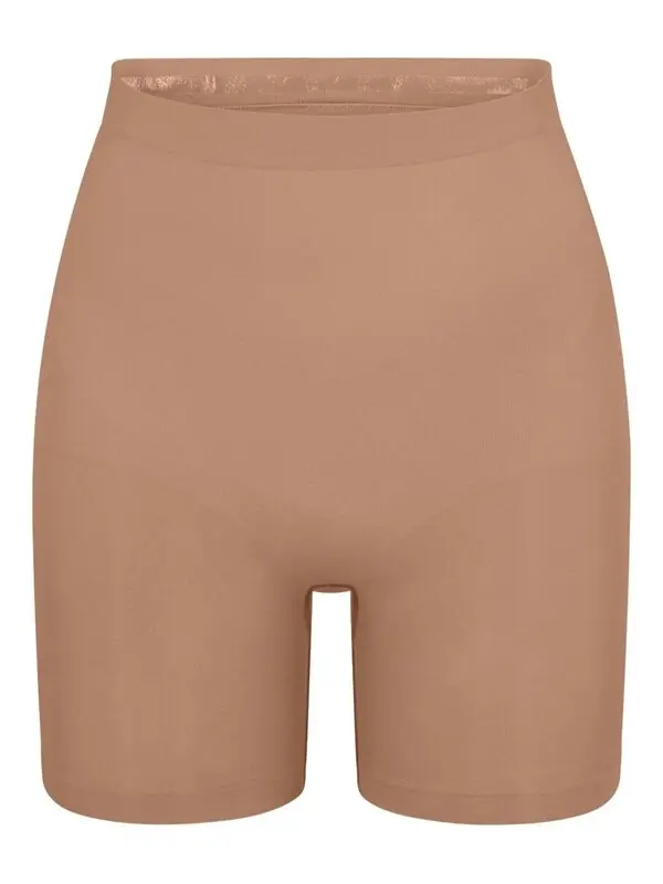 SKIMS Mid Thigh Shorts By - Brown