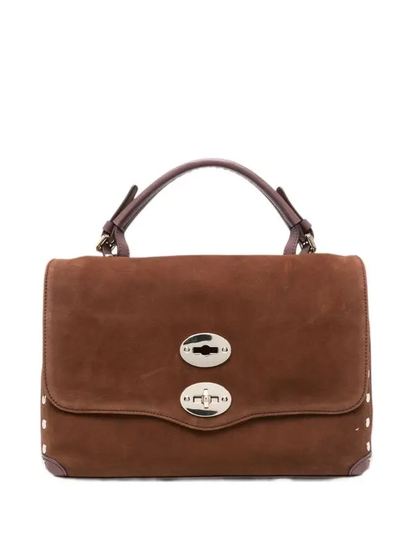 ZANELLATO Postina Zashmere Small Leather Handbag By - Brown