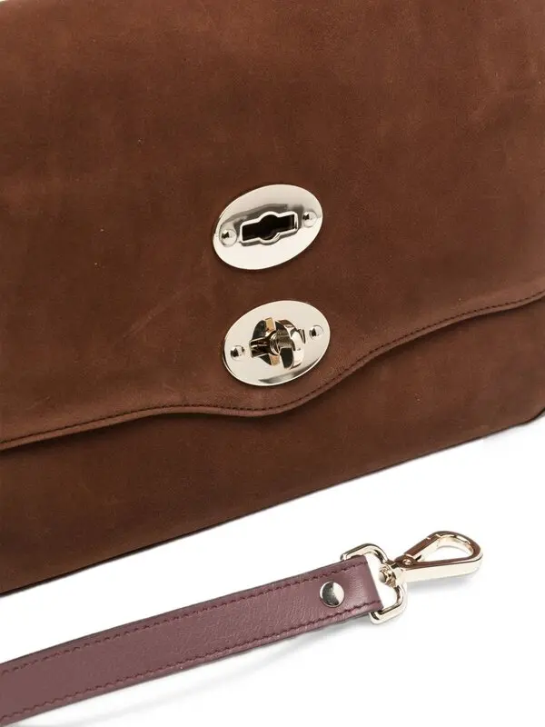 ZANELLATO Postina Zashmere Small Leather Handbag By - Brown