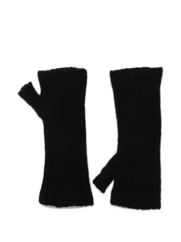 MRZ Cashmere Muffs - Black
