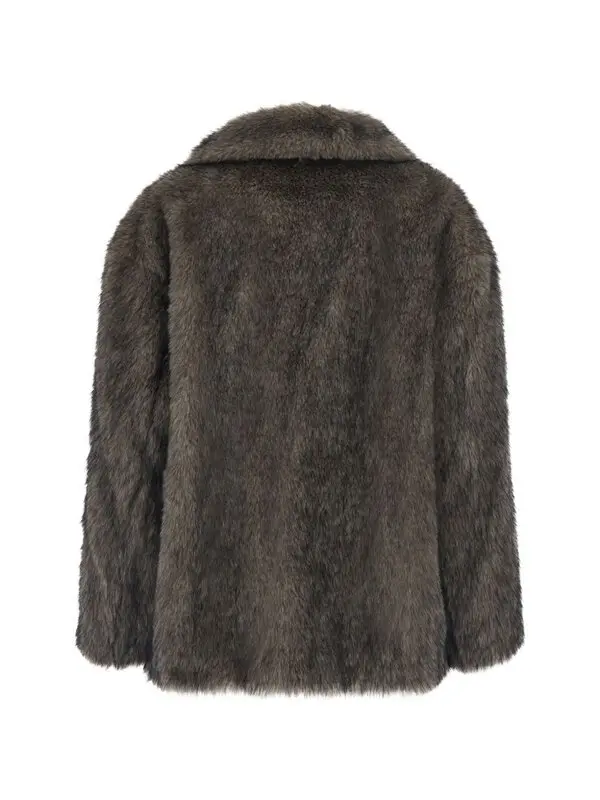 STAND STUDIO Angelika Faux Fux Coat