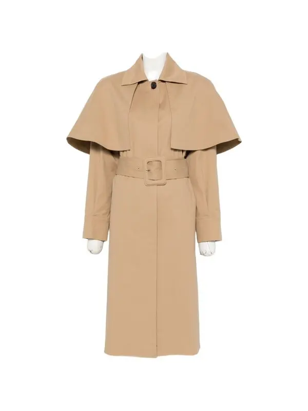 THE ROW Ayana Cotton Trench Coat - Beige