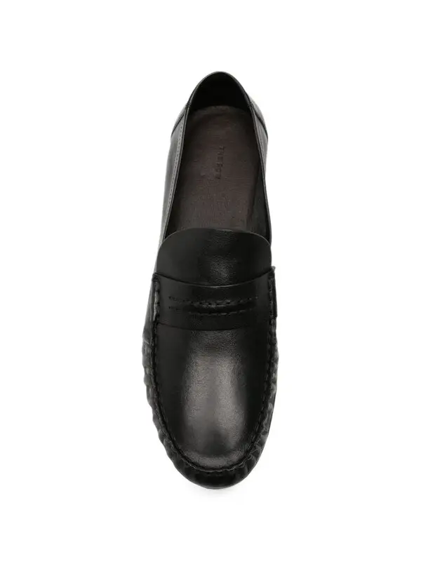 THE ROW Theo Leather Loafers